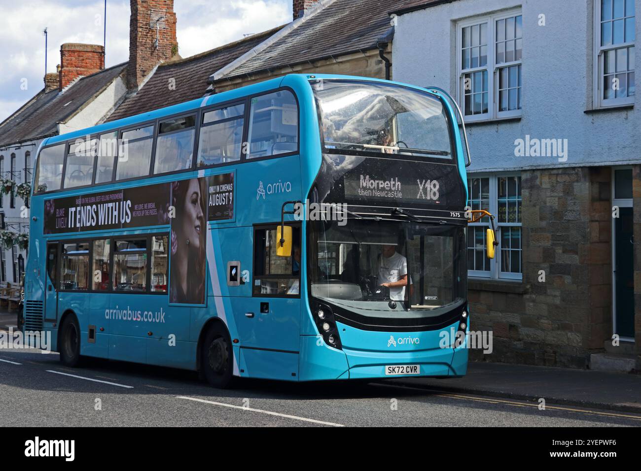 Arriva double deck bus Stock Photo - Alamy