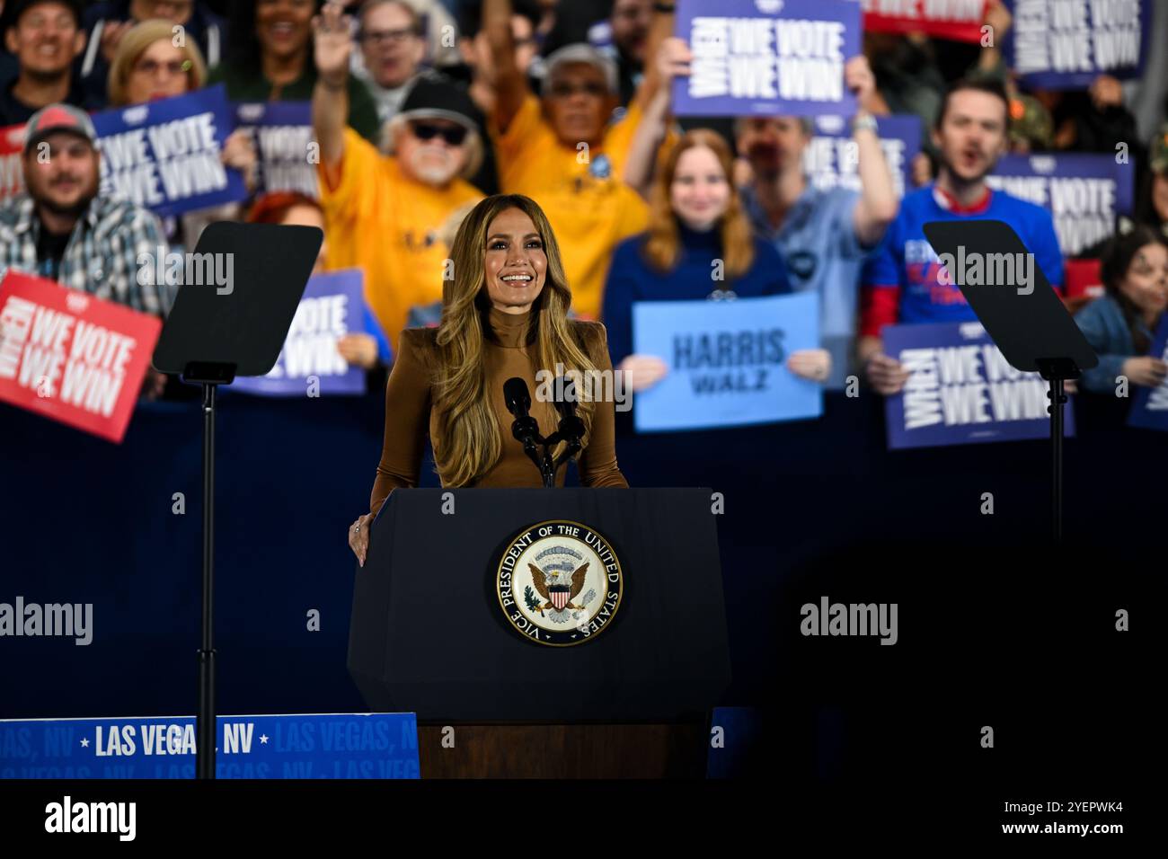 Las Vegas, Nevada, USA. 1st Nov, 2024. JENNIFER LOPEZ known as J.Lo, is ...