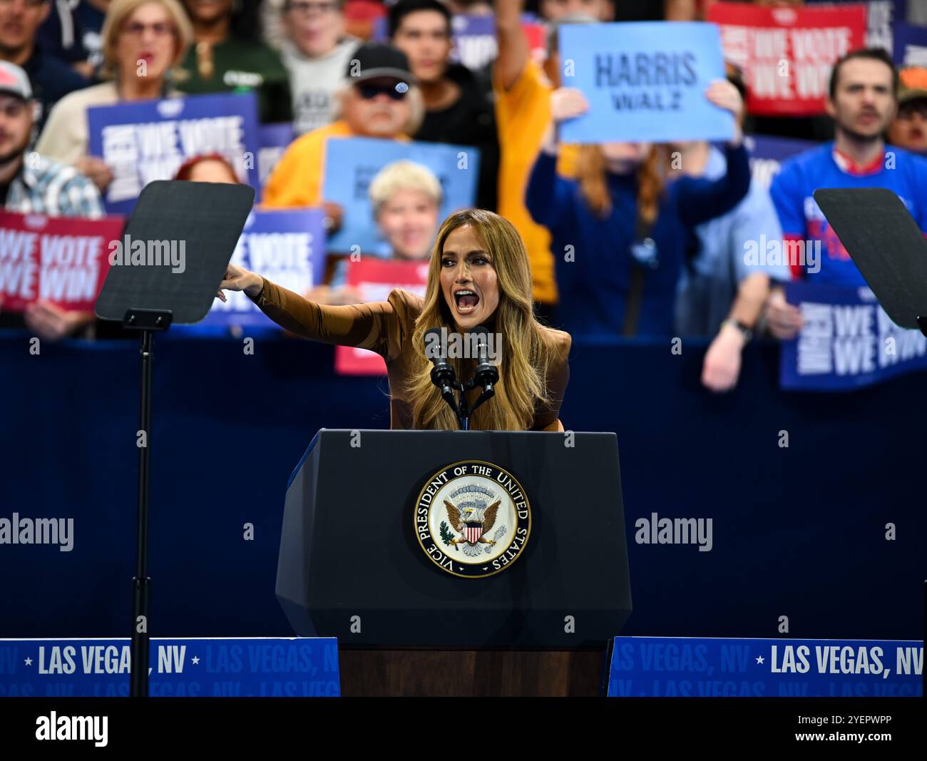 Las Vegas, Nevada, USA. 1st Nov, 2024. JENNIFER LOPEZ known as J.Lo, is ...