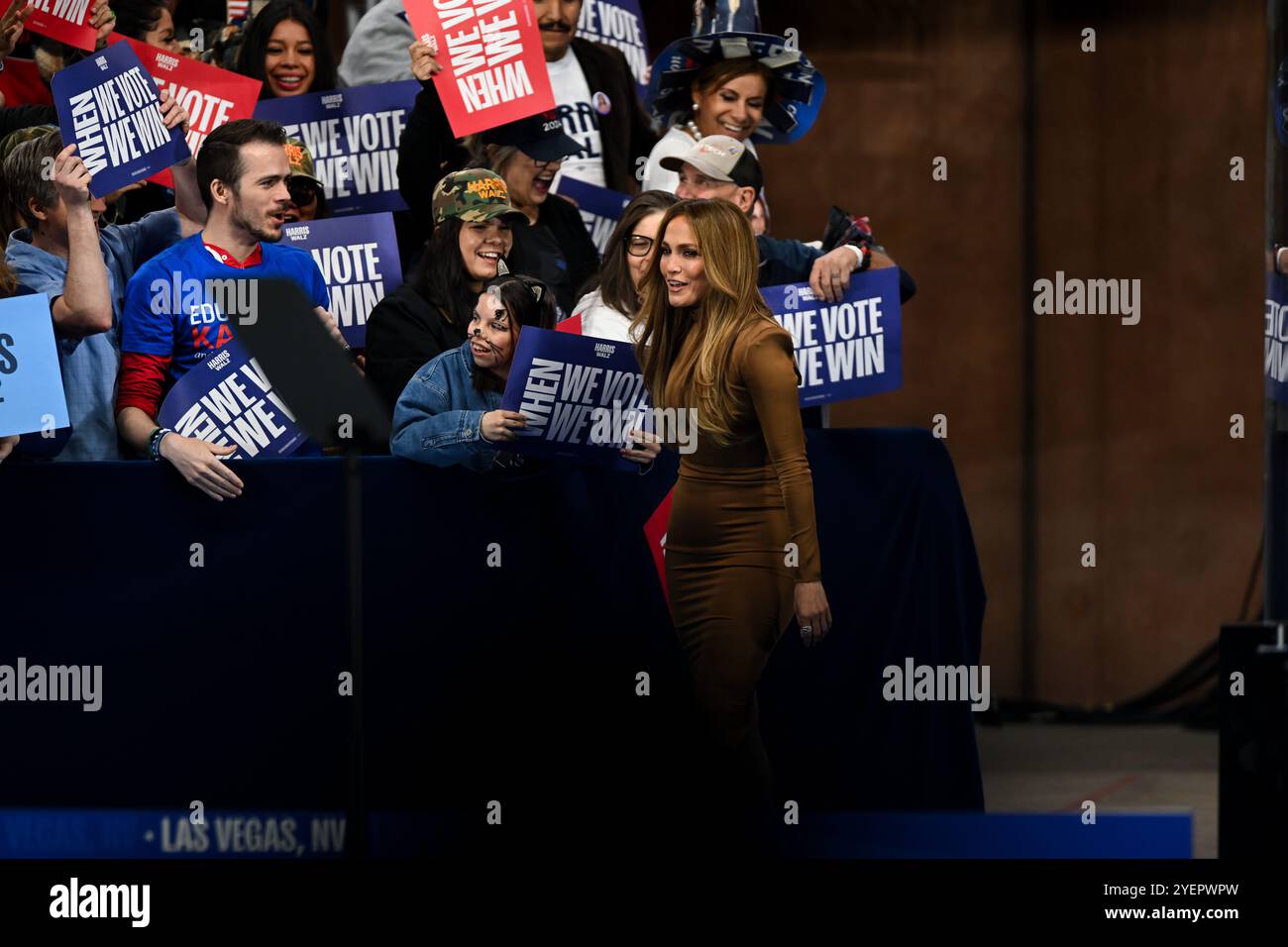 Las Vegas, Nevada, USA. 1st Nov, 2024. JENNIFER LOPEZ known as J.Lo, is ...