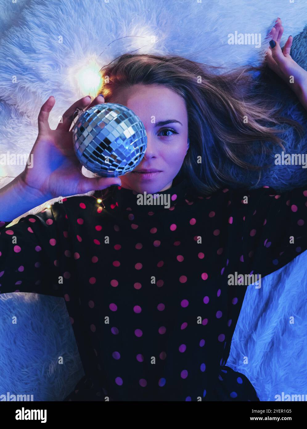 Woman joyfully celebrating birthday hi-res stock photography and images ...