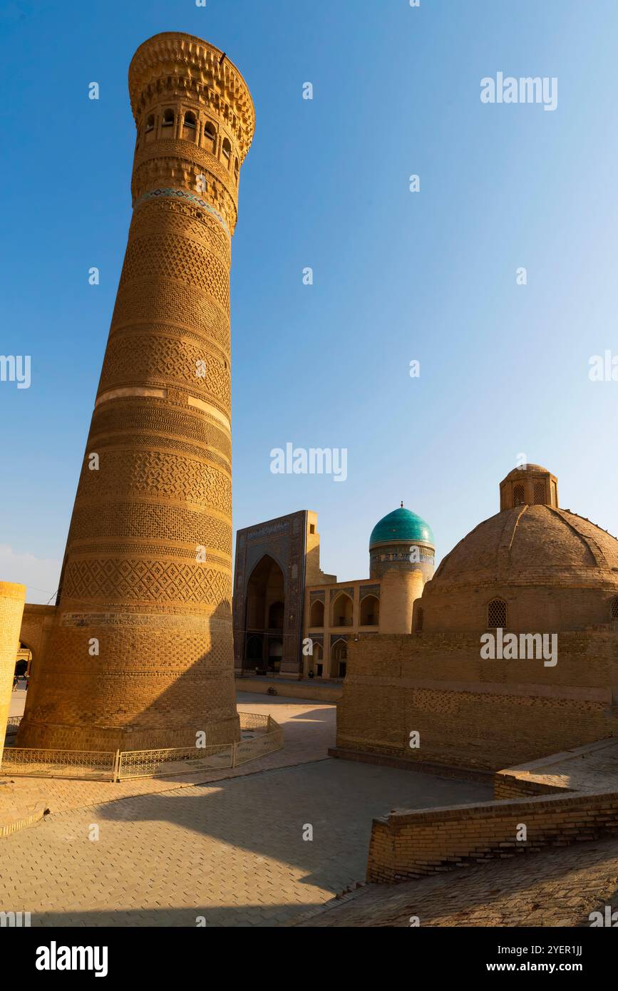 View Kalyan Minaret that is the main place in the holy Bukhara. Mir-i ...