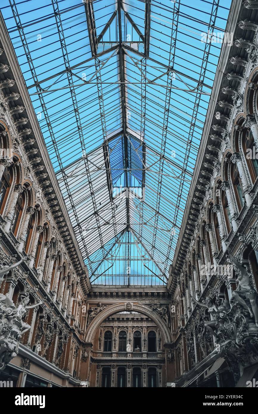 Odessa Ukraine July 2021: Architectural gallery Passage. Baroque style ...