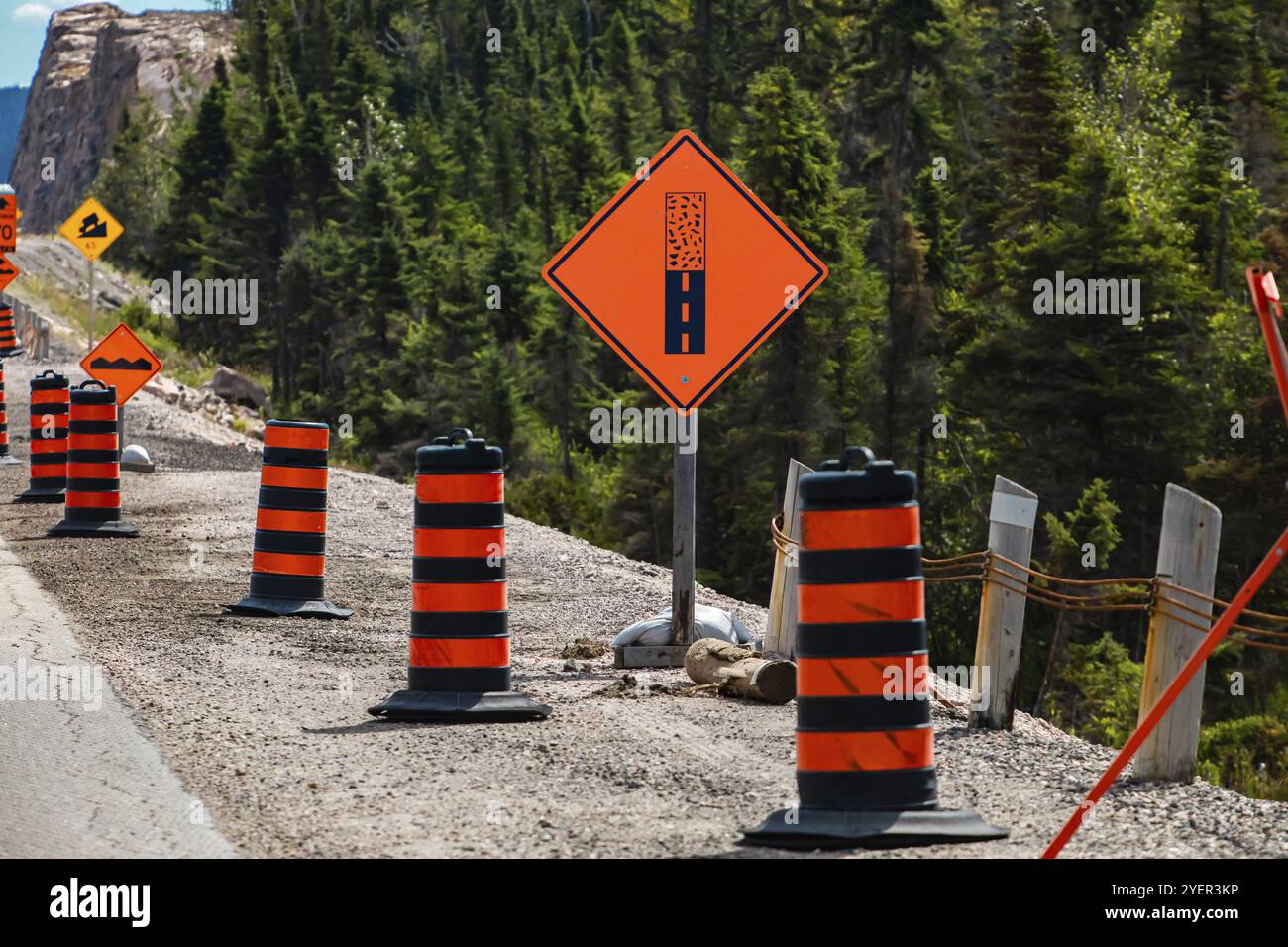 Construction road signs storage hi-res stock photography and images - Alamy