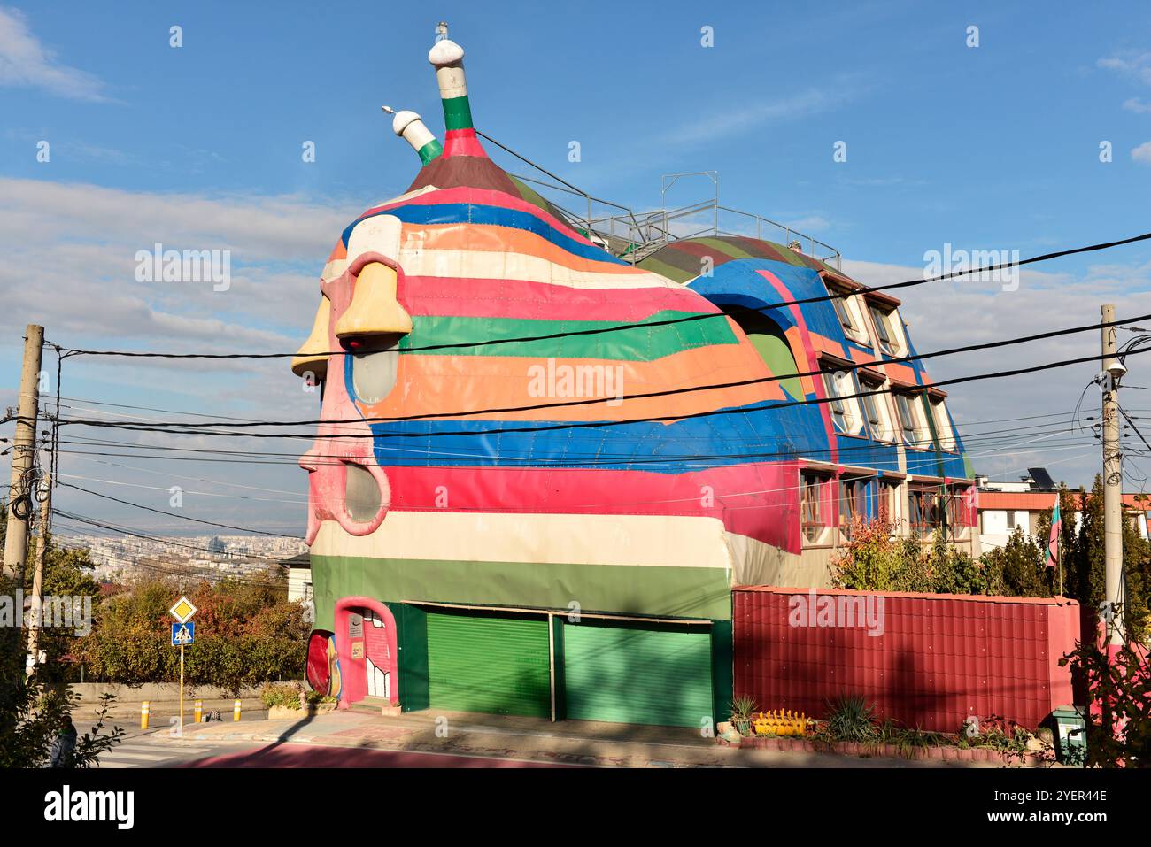 Snail house Sofia Bulgaria exterior as funny quirky awkward unusual ...