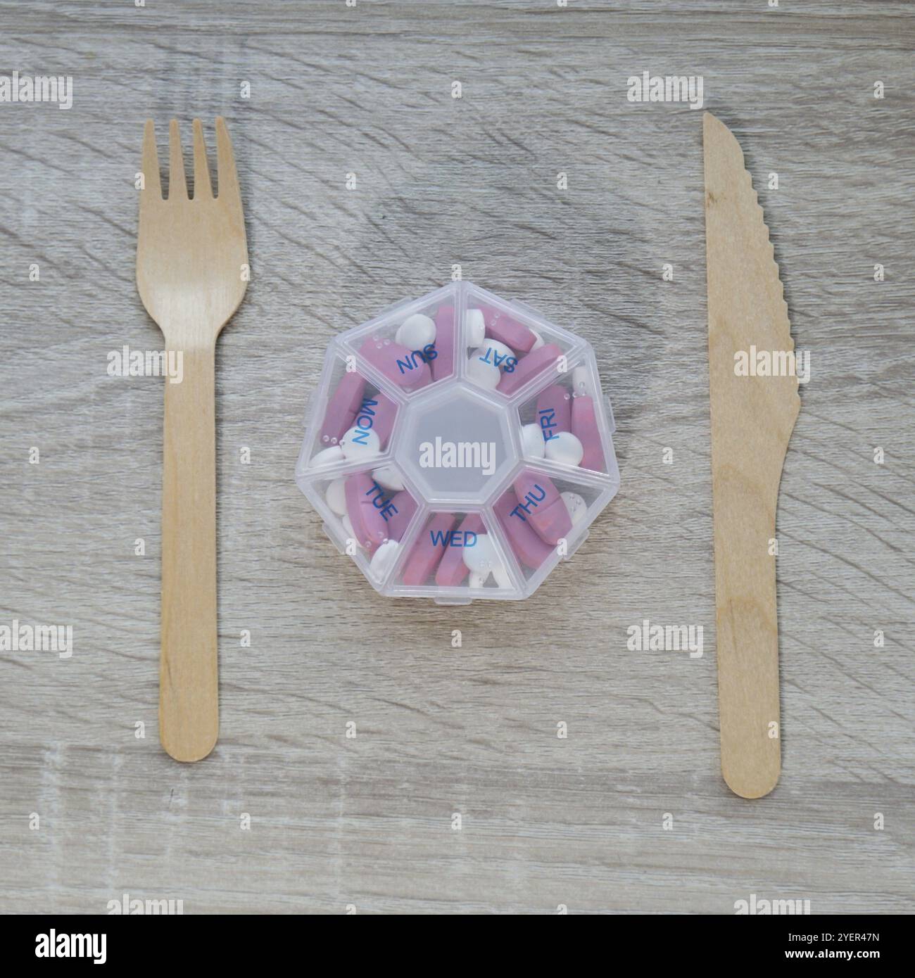 Daily medication doses hi-res stock photography and images - Alamy