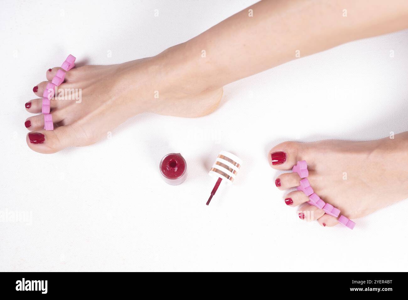 Toenail treatment hi-res stock photography and images - Alamy