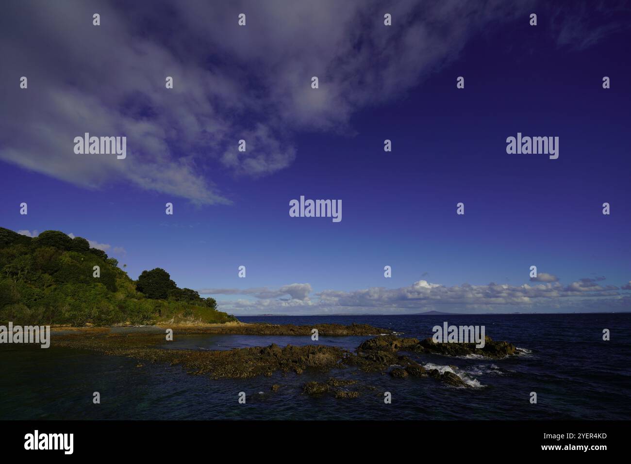 Bay Colours on the New Zealand Coasts Stock Photo - Alamy