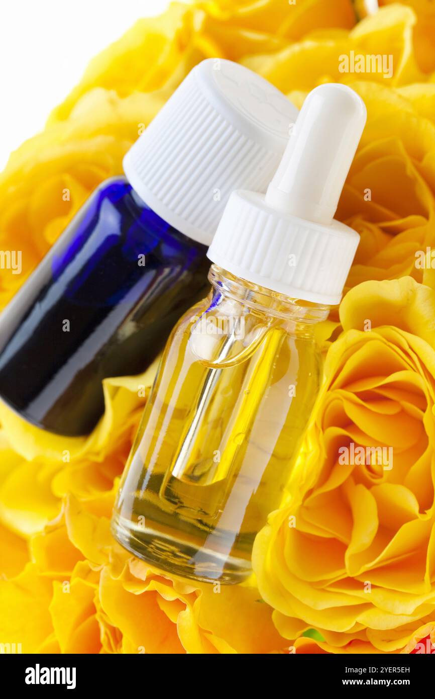Essential fragrance oils rose hi-res stock photography and images - Alamy