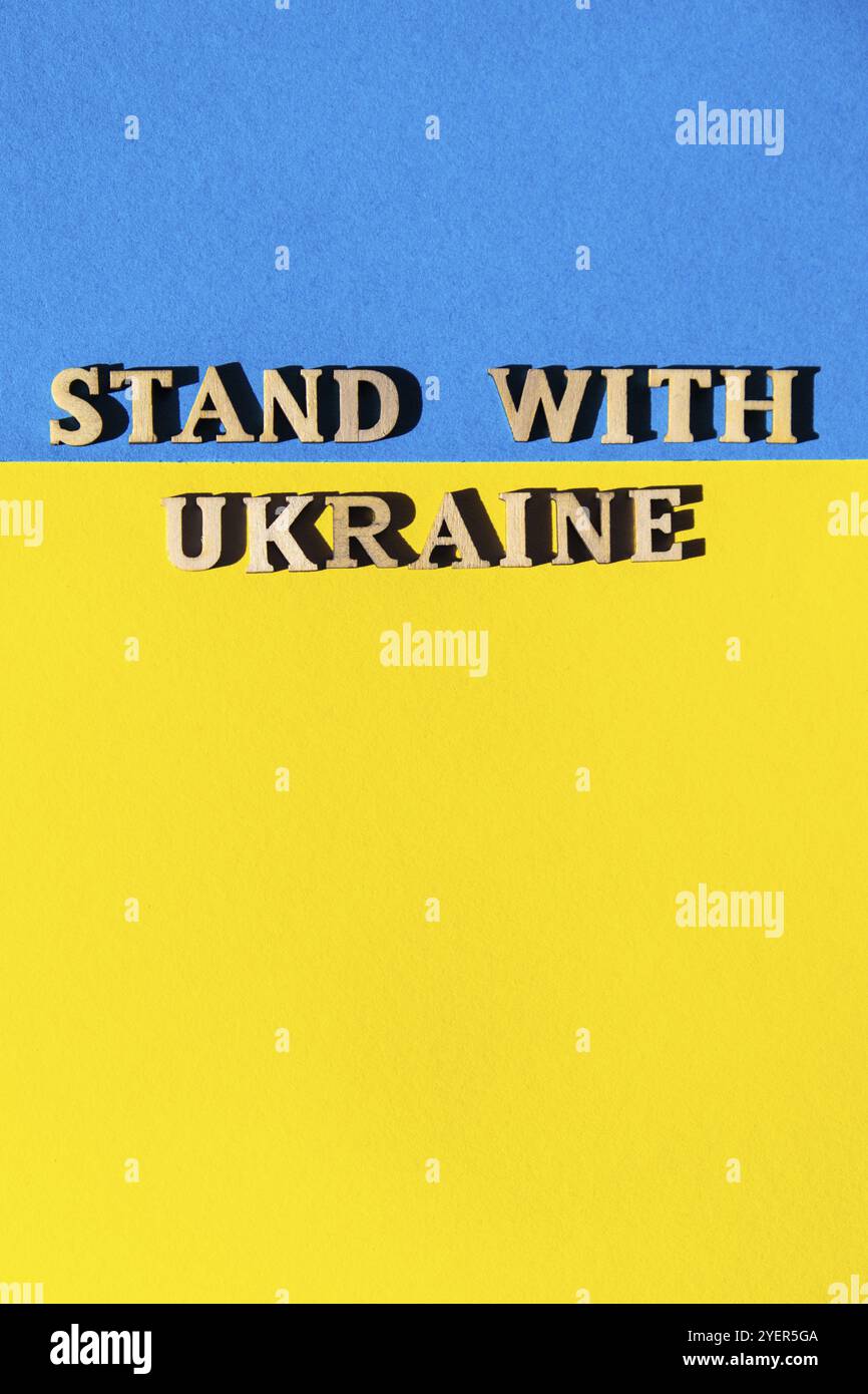 Ukrainian national flag made hi-res stock photography and images - Alamy