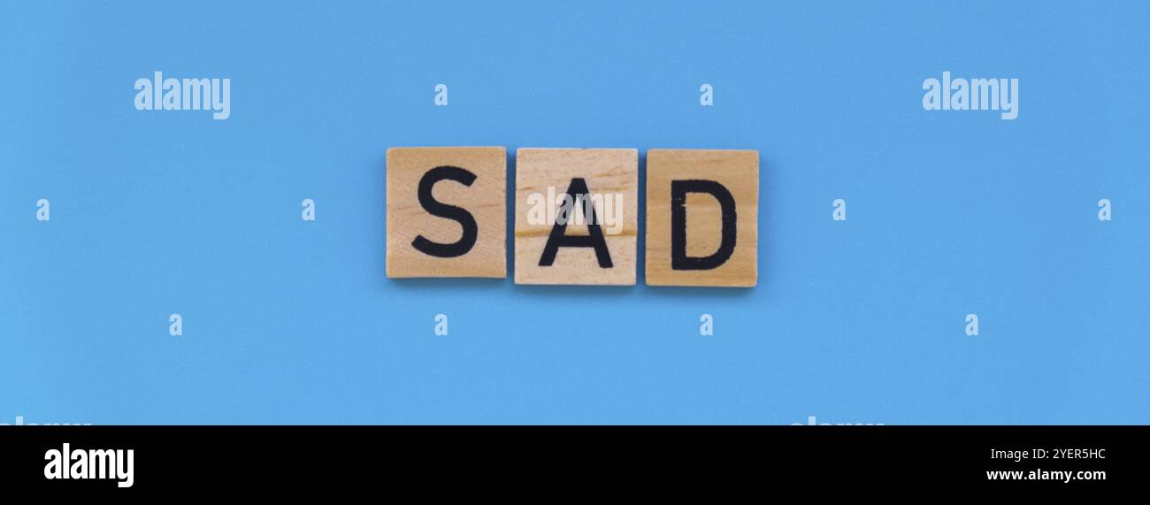 SAD seasonal affective disorder inscription message of mental health ...