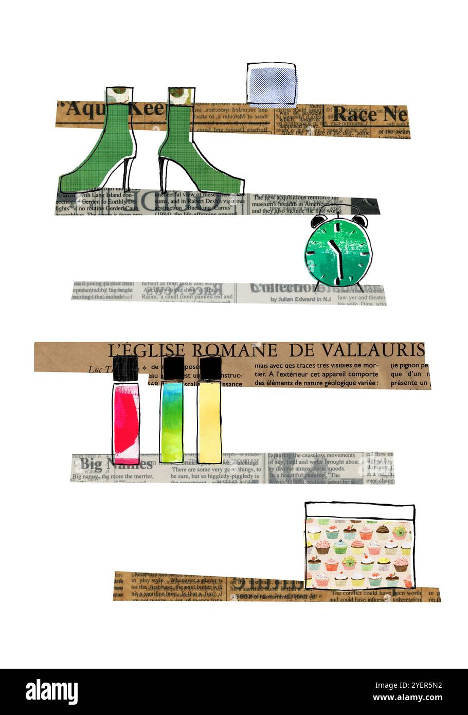 Shelf and miscellaneous goods Stock Photo - Alamy