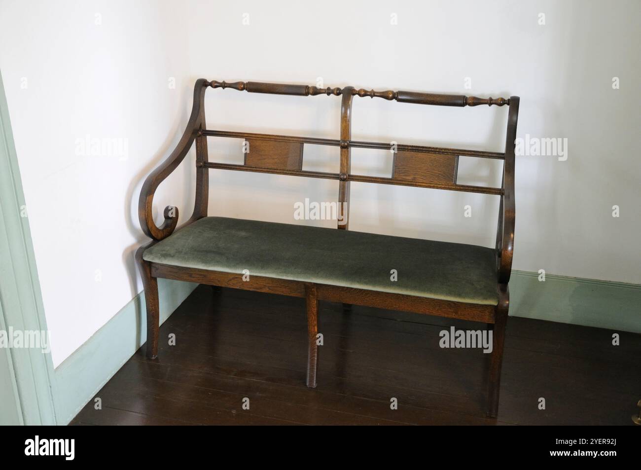 Bench inside hi-res stock photography and images - Alamy