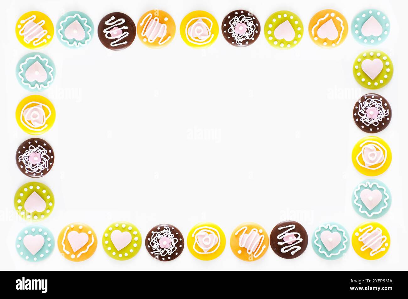 Colourful frame Cut Out Stock Images & Pictures - Alamy