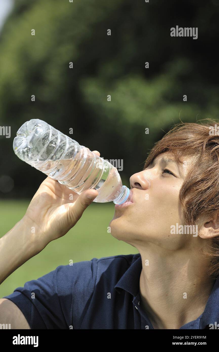 Refreshing water break hi-res stock photography and images - Alamy