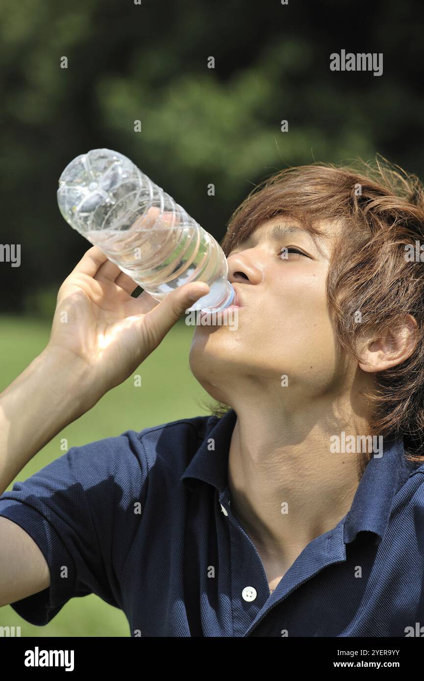 Refreshing water break hi-res stock photography and images - Alamy