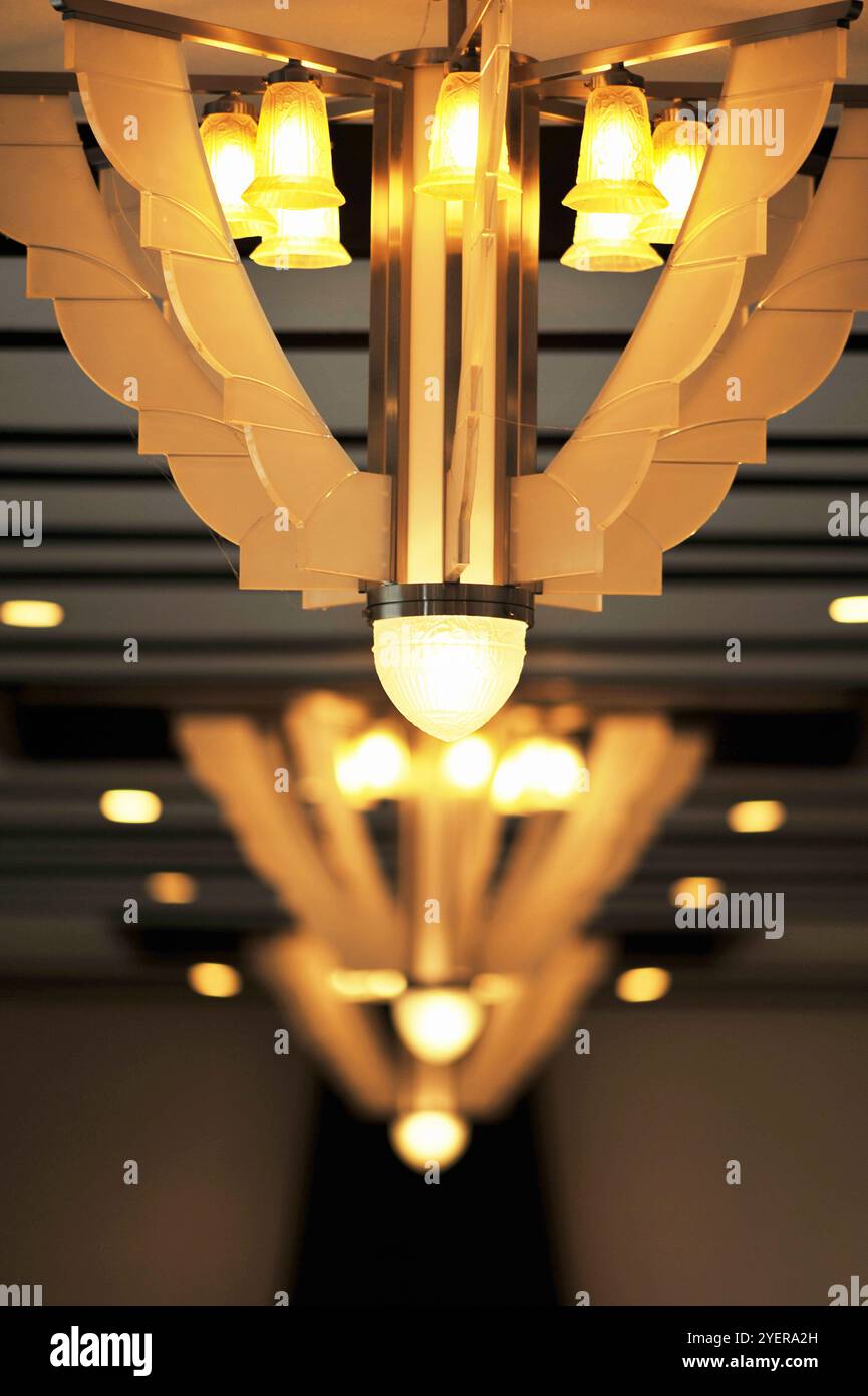 Art Deco lamp Stock Photo - Alamy