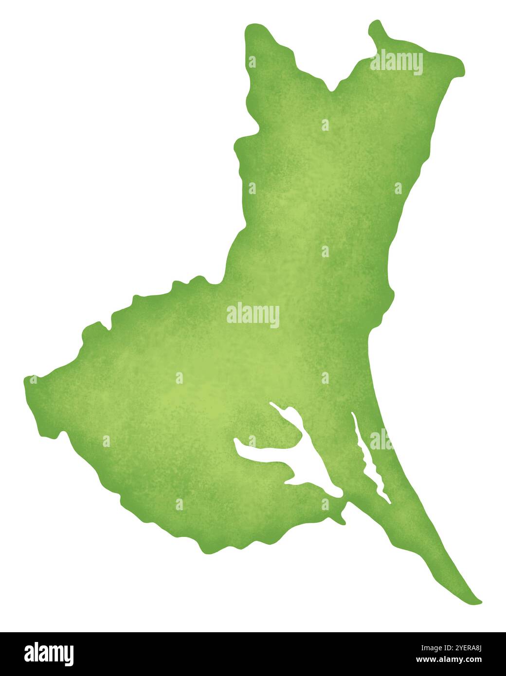 Map of Ibaraki Prefecture Stock Photo - Alamy