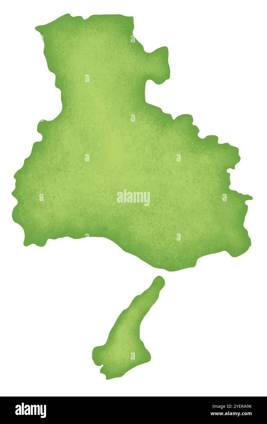 Hyogo map hi-res stock photography and images - Alamy