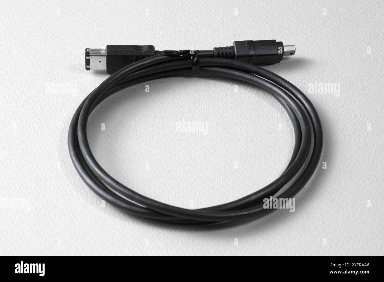 Fire wire cable Stock Photo - Alamy