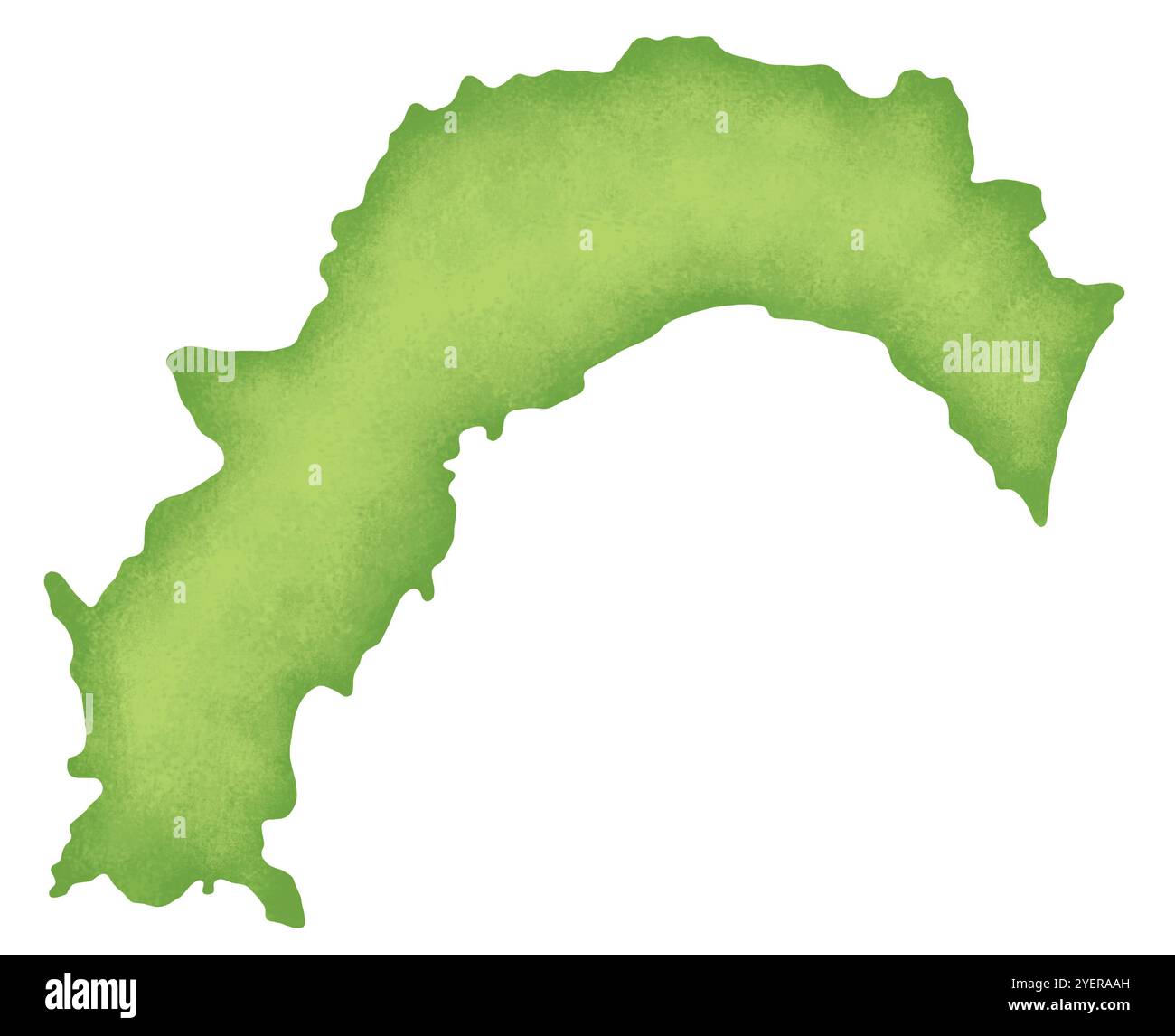 Shikoku map hi-res stock photography and images - Alamy