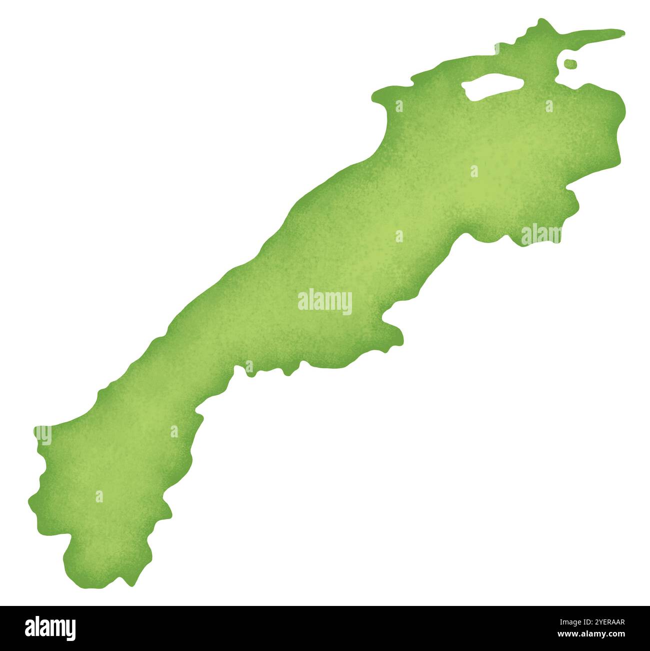 Map of shimane hi-res stock photography and images - Alamy