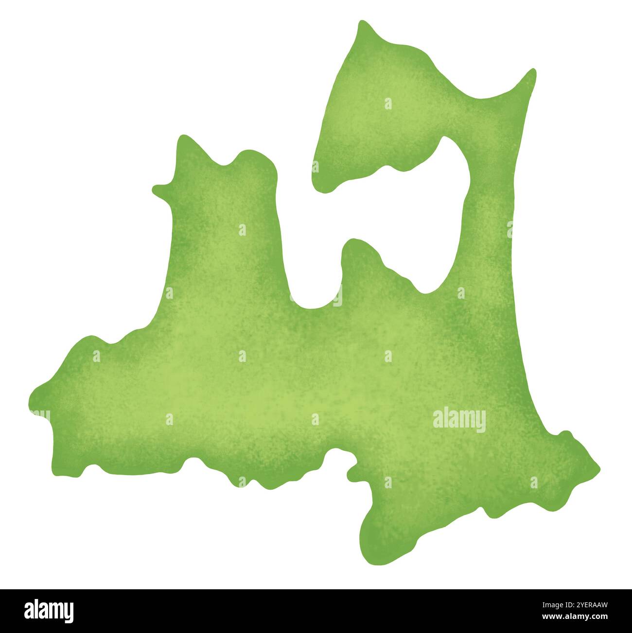 Map of aomori hi-res stock photography and images - Alamy