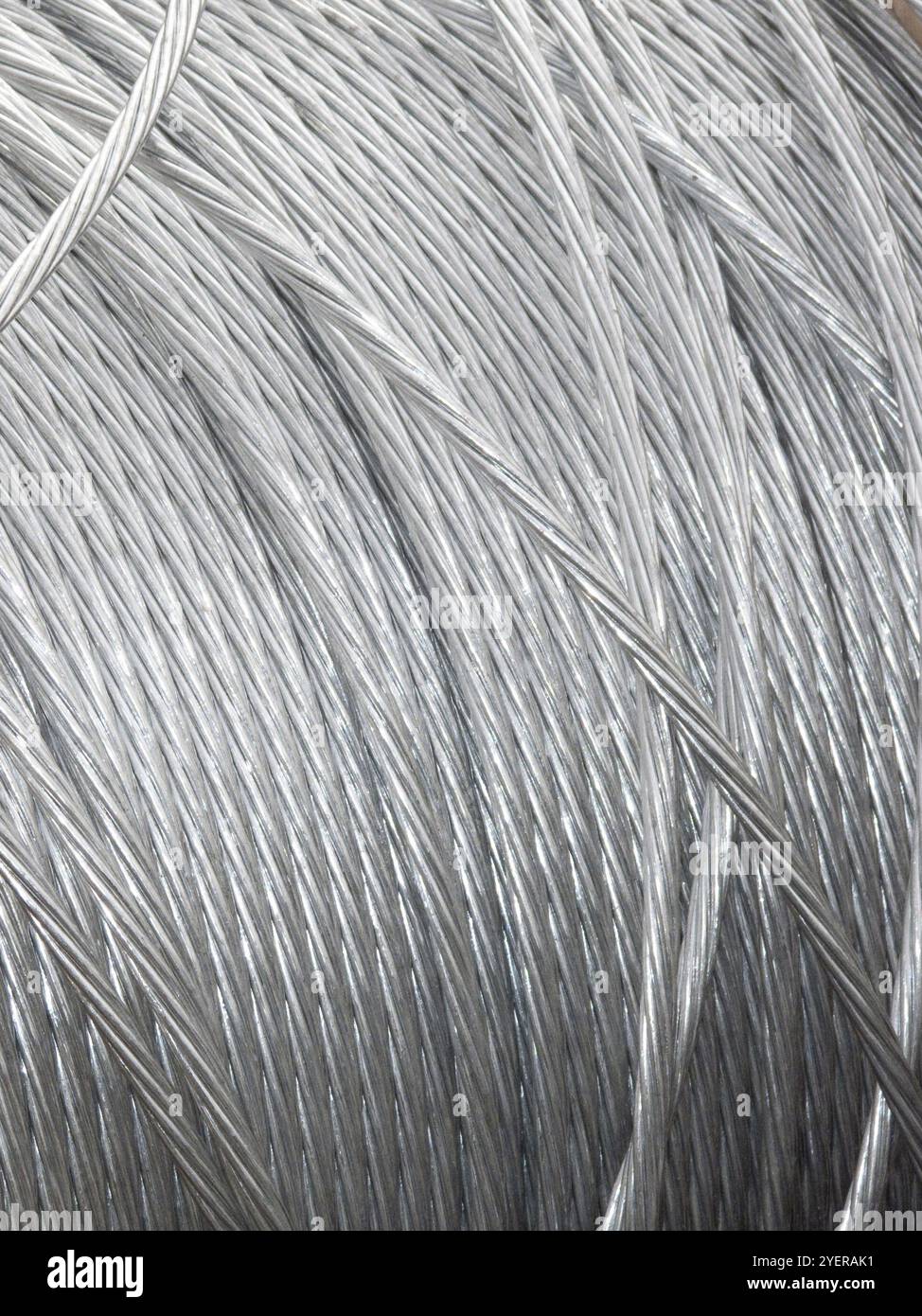 Leads of overhead wires Stock Photo - Alamy