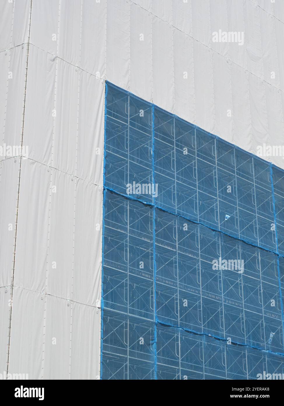 Curing sheets at building construction site Stock Photo - Alamy