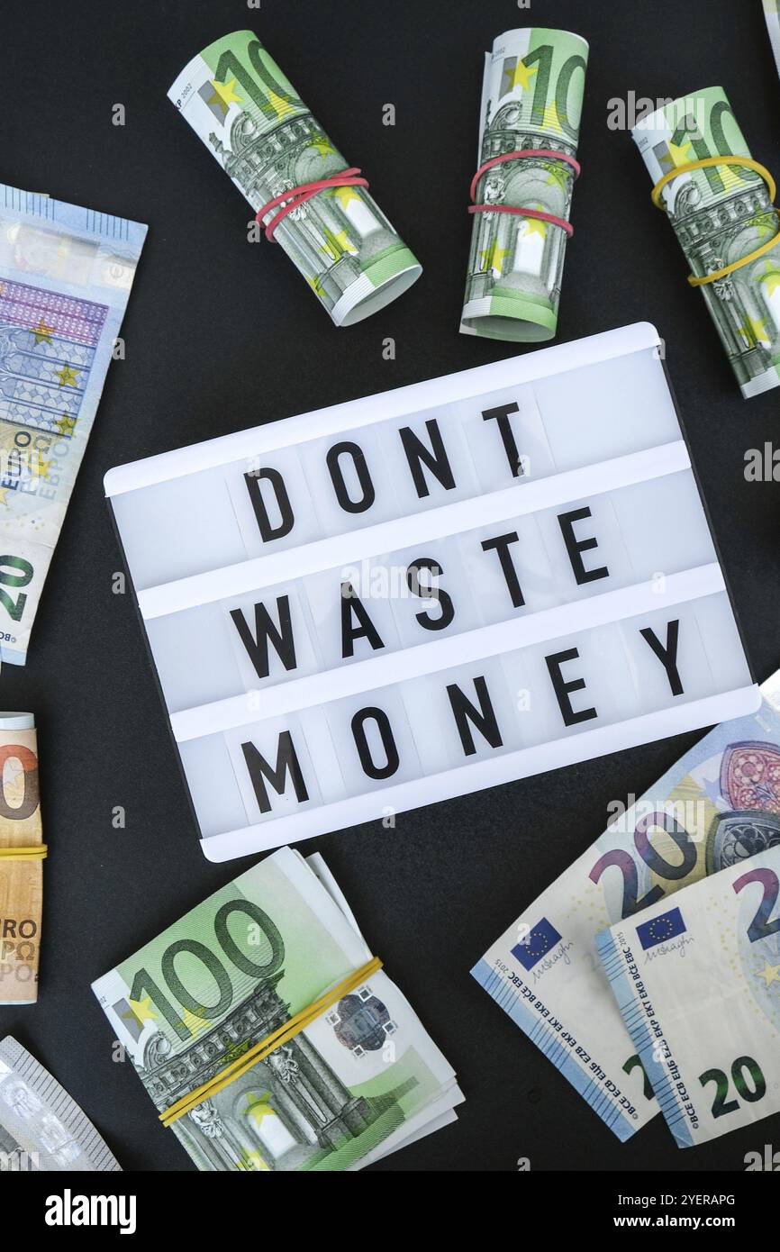 Dont waste paper hi-res stock photography and images - Alamy