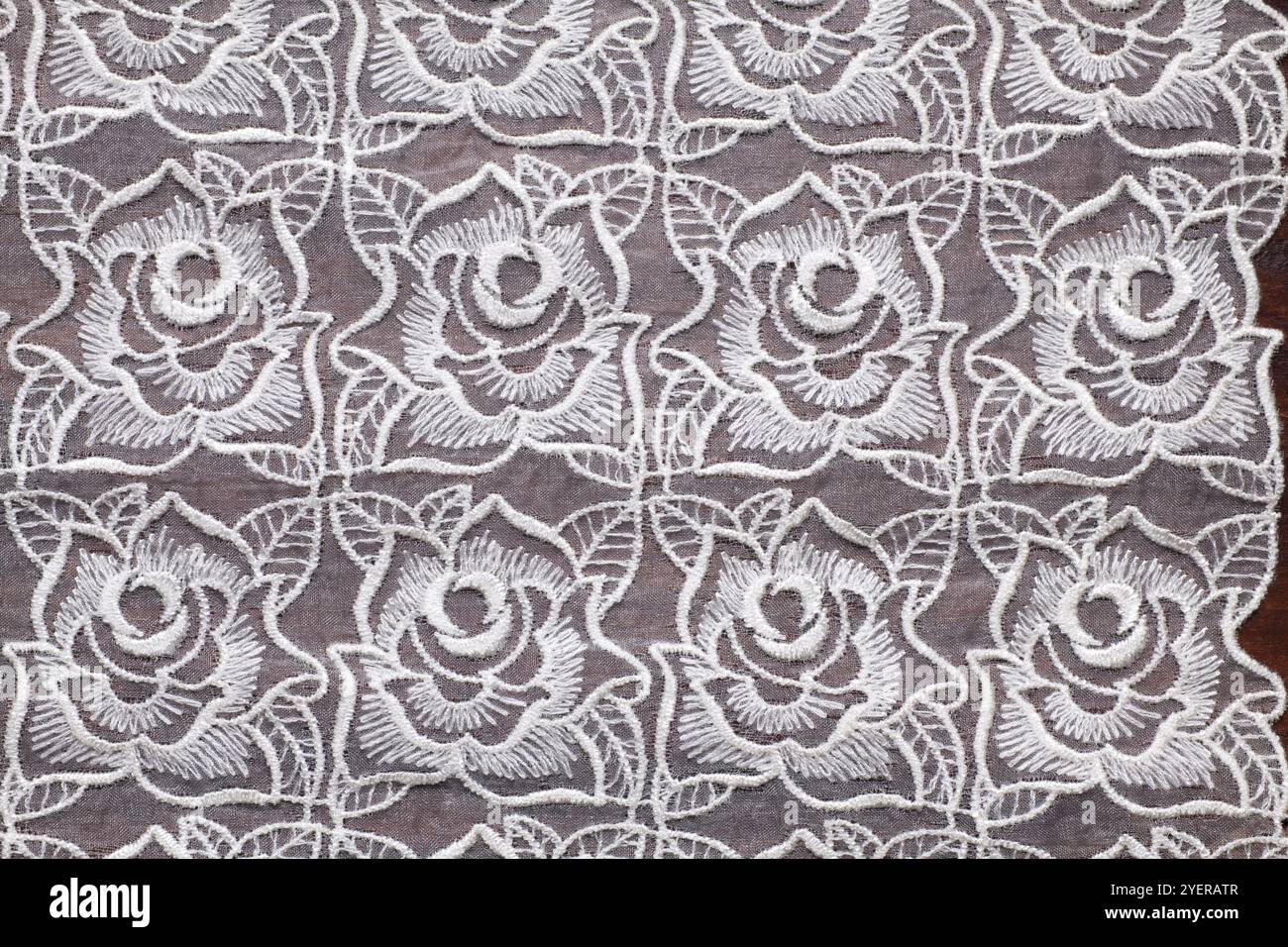 Handkerchief of white lace Stock Photo - Alamy