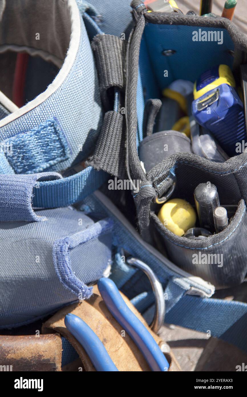 Construction tool belt hi-res stock photography and images - Alamy