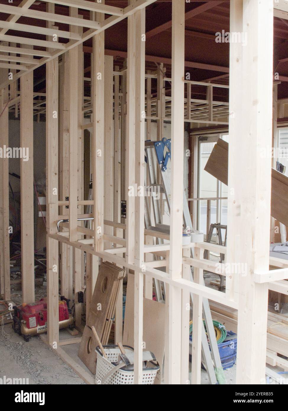 Wooden building interior hi-res stock photography and images - Alamy