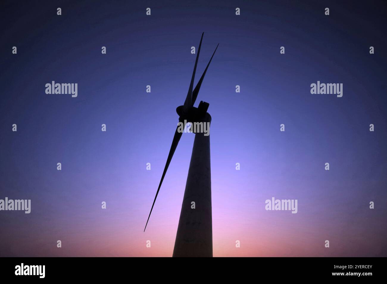 Wind power generation Stock Photo - Alamy