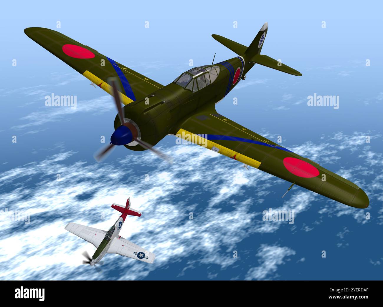 Japanese fighter aircraft hi-res stock photography and images - Alamy