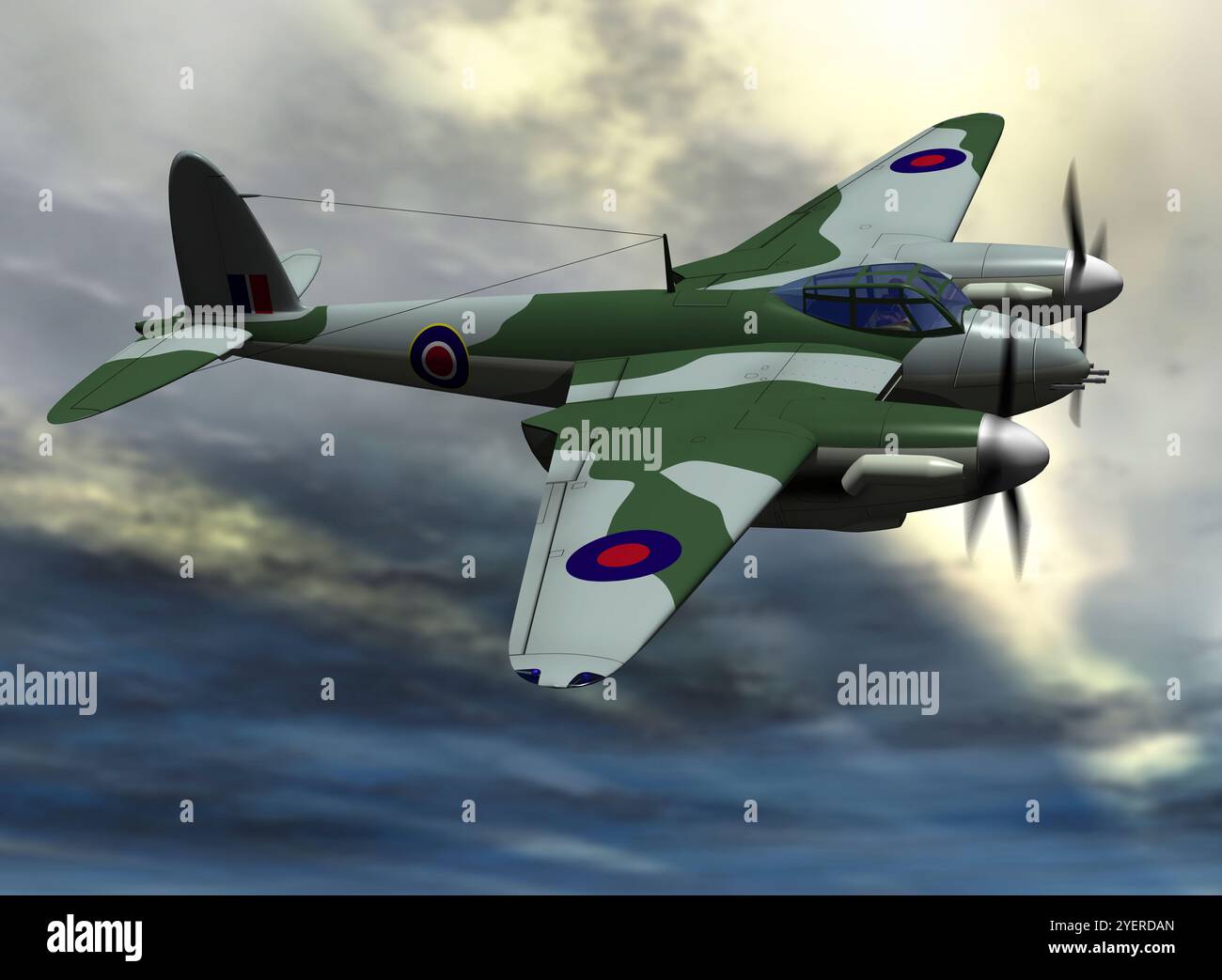 De havilland mosquito fighter hi-res stock photography and images - Alamy