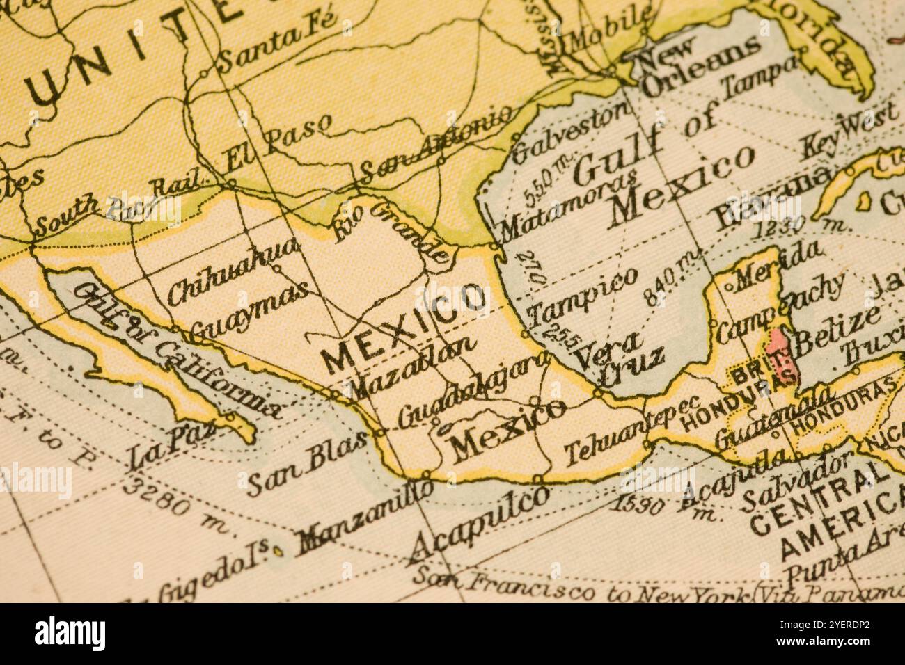 Old world map Stock Photo - Alamy