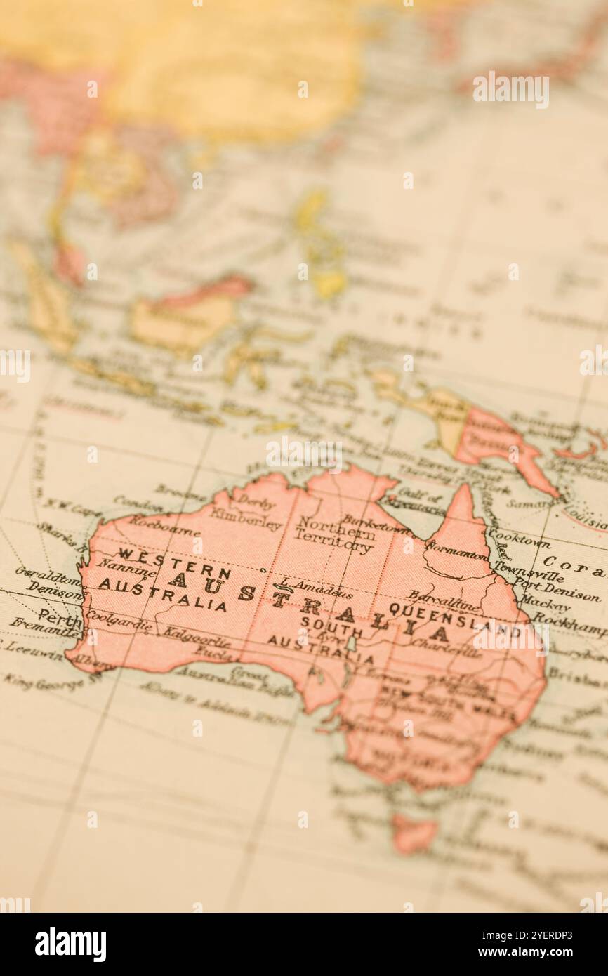 Old world map Stock Photo - Alamy