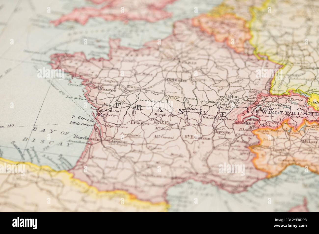 Old france map hi-res stock photography and images - Alamy