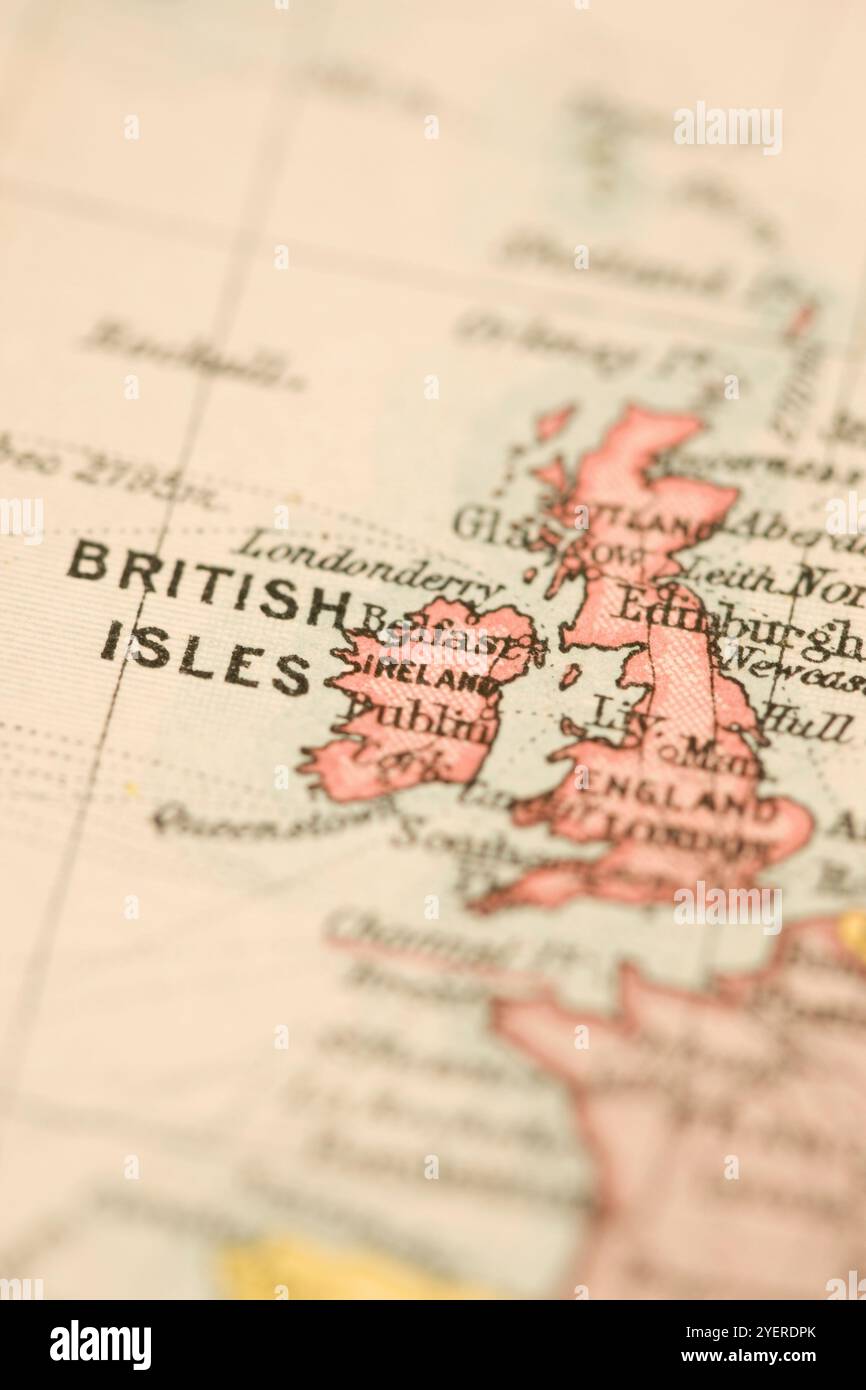 Old world map Stock Photo - Alamy