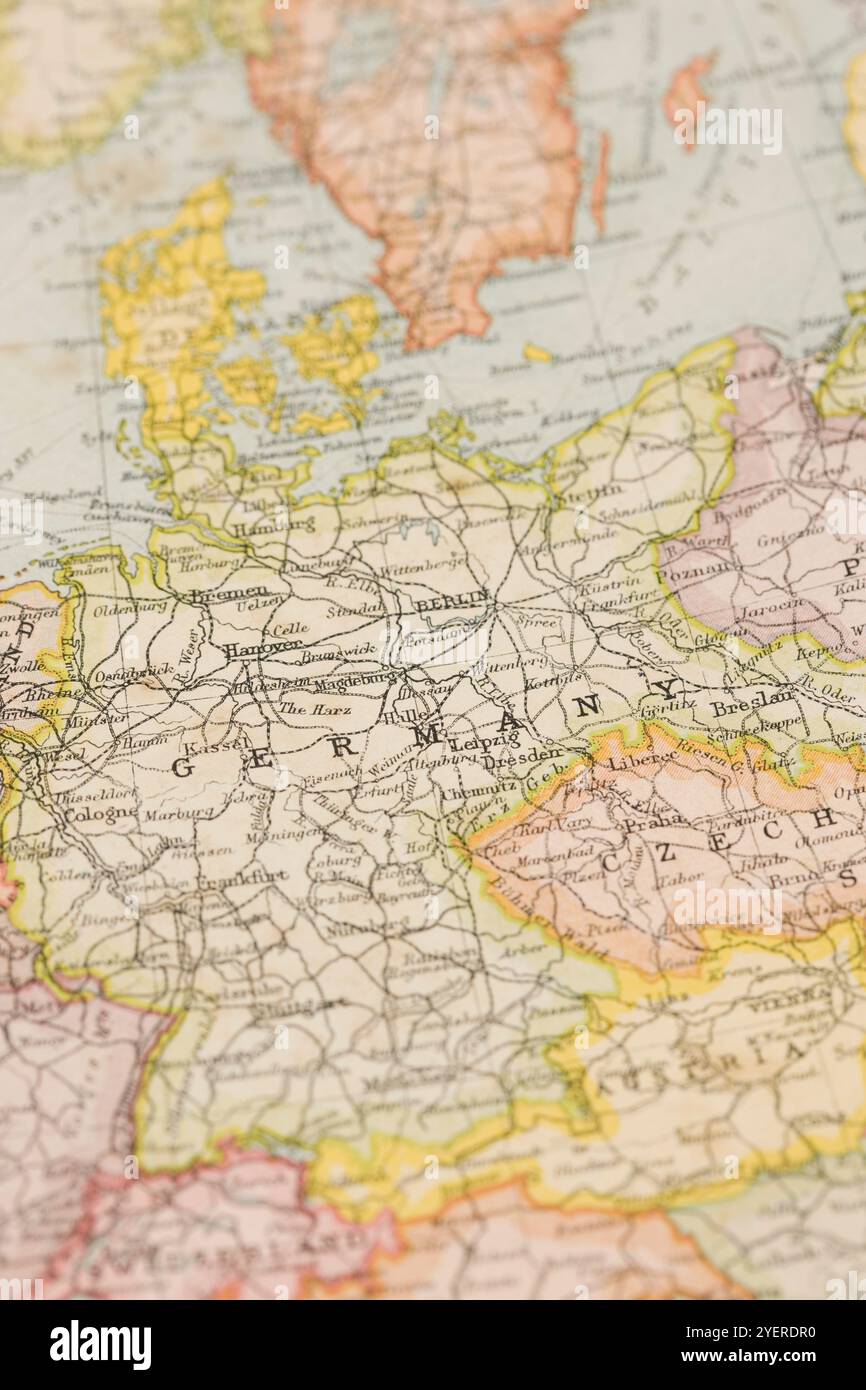 Old world map Stock Photo - Alamy