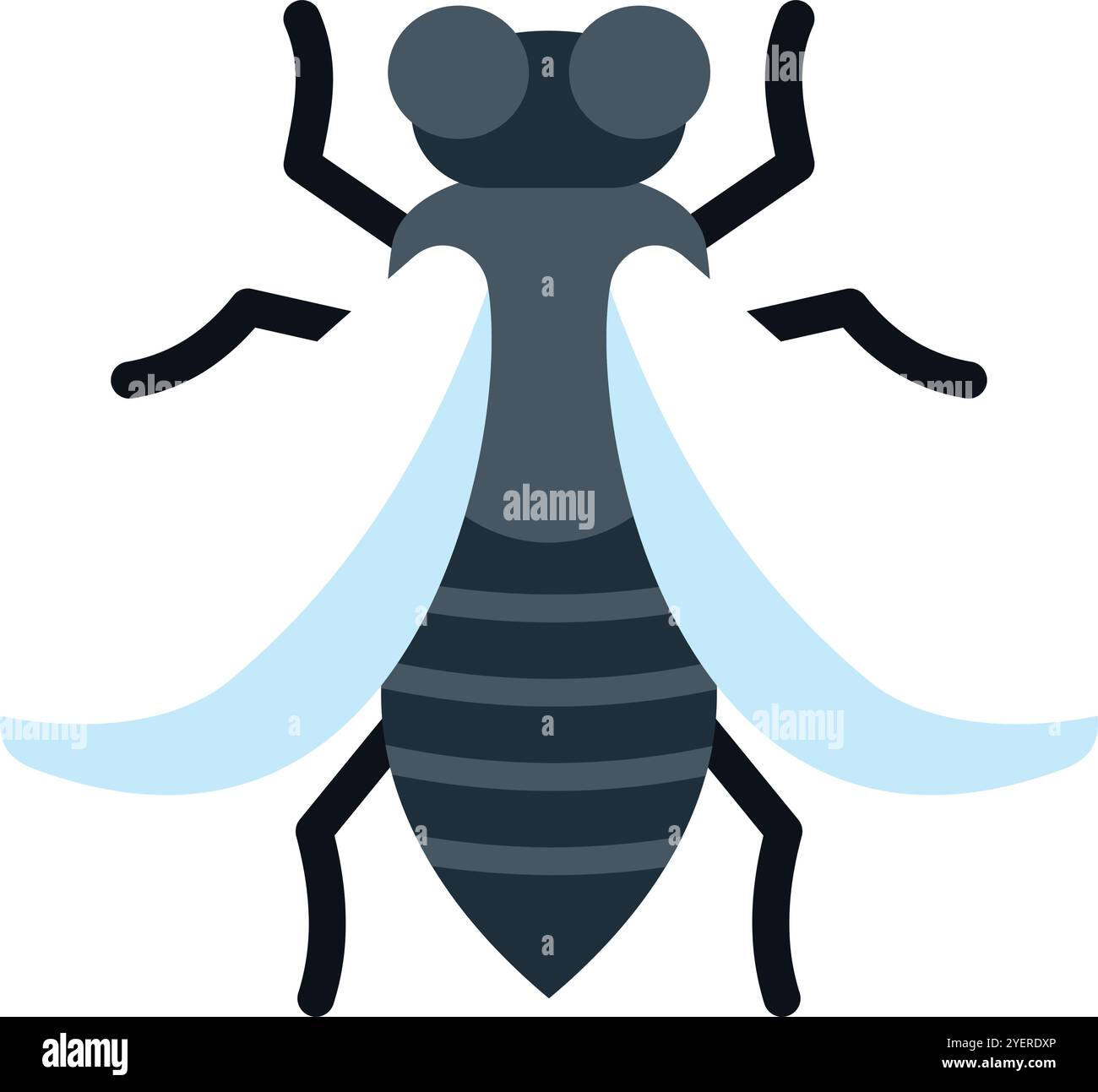 Dirty house fly Stock Vector Images - Alamy