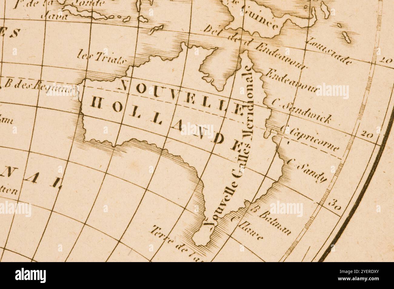 Australian maps hi-res stock photography and images - Alamy