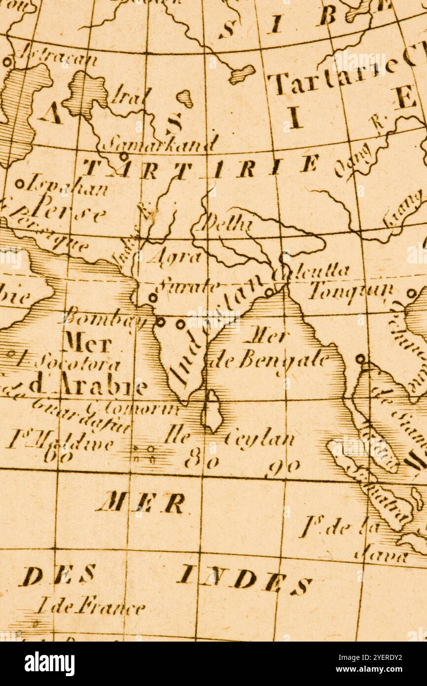 Old sea maps hi-res stock photography and images - Alamy