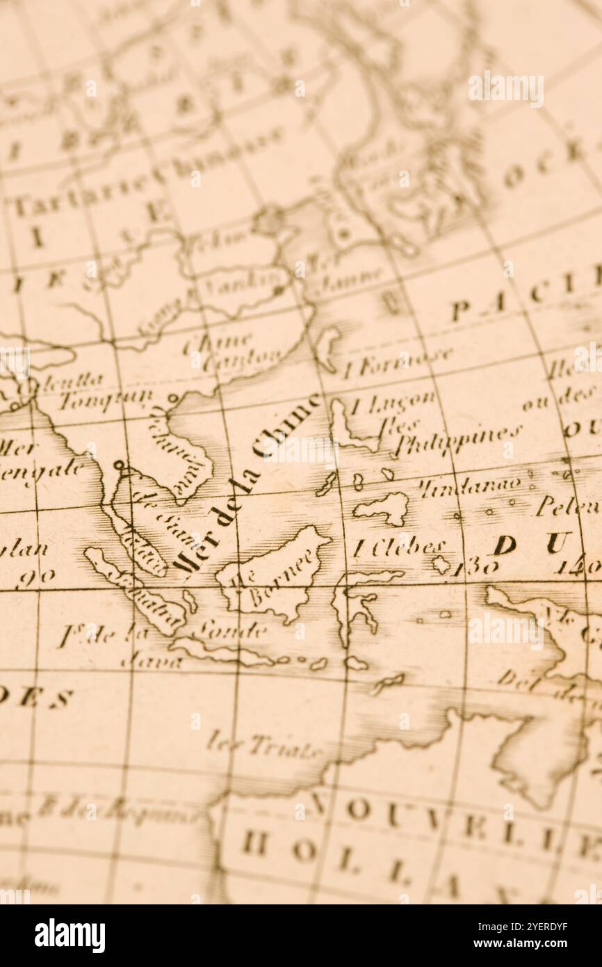 Philippines ancient map hi-res stock photography and images - Alamy