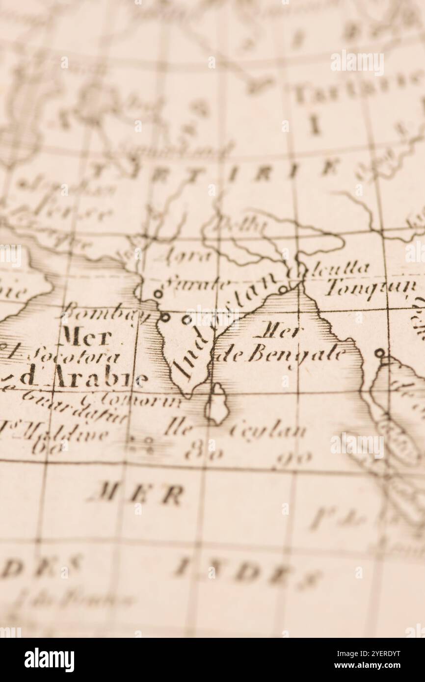 Old sea maps hi-res stock photography and images - Alamy