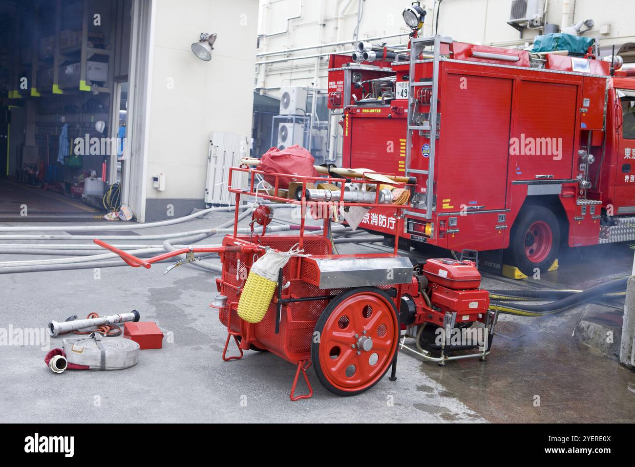 Fire pump hi-res stock photography and images - Alamy