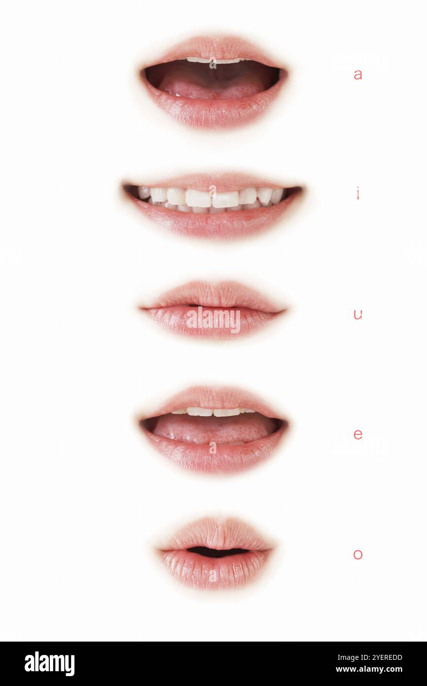Pronunciation mouth hi-res stock photography and images - Alamy