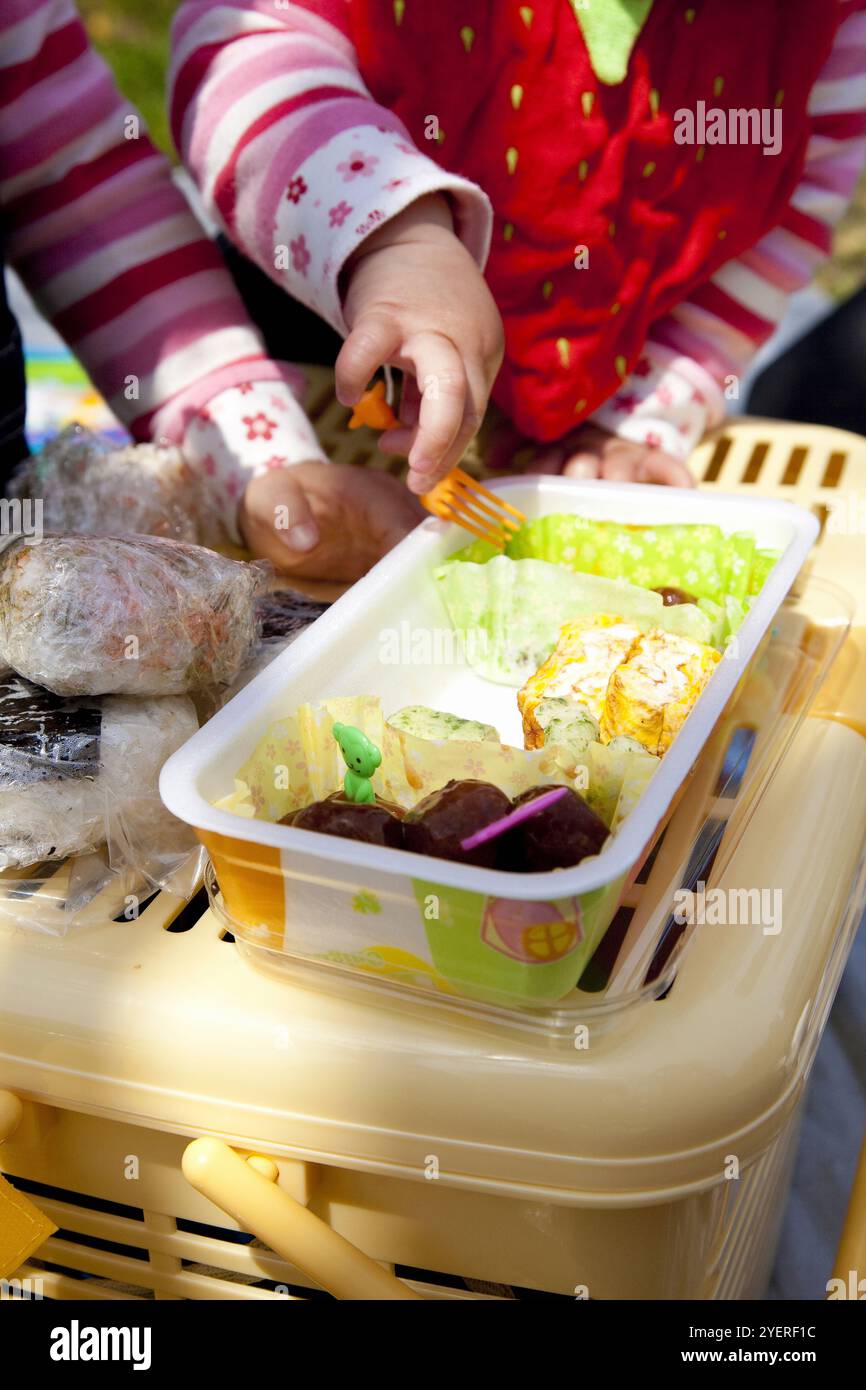 Child hiking eating hi-res stock photography and images - Alamy
