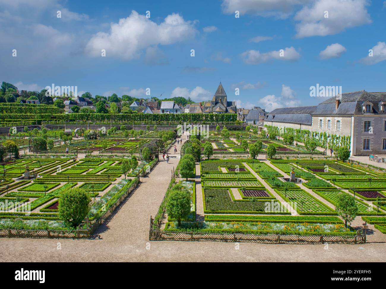 Chateau de villandry france hi-res stock photography and images - Alamy